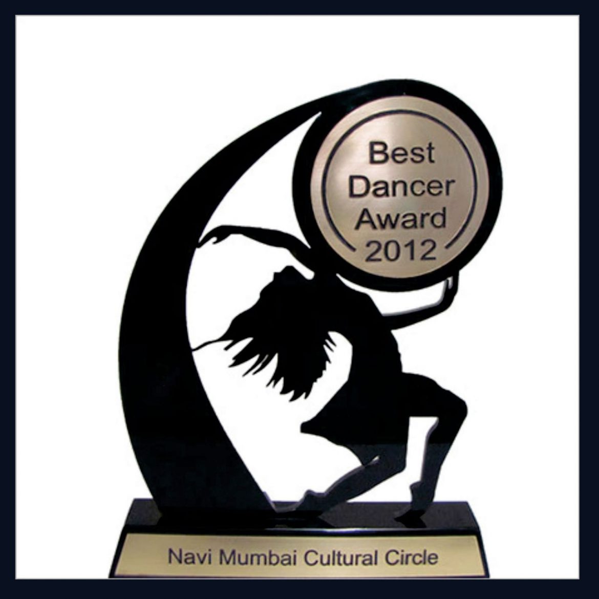 Best Dancer Award Acrylic Trophy - Trophy manufacture in mumbai